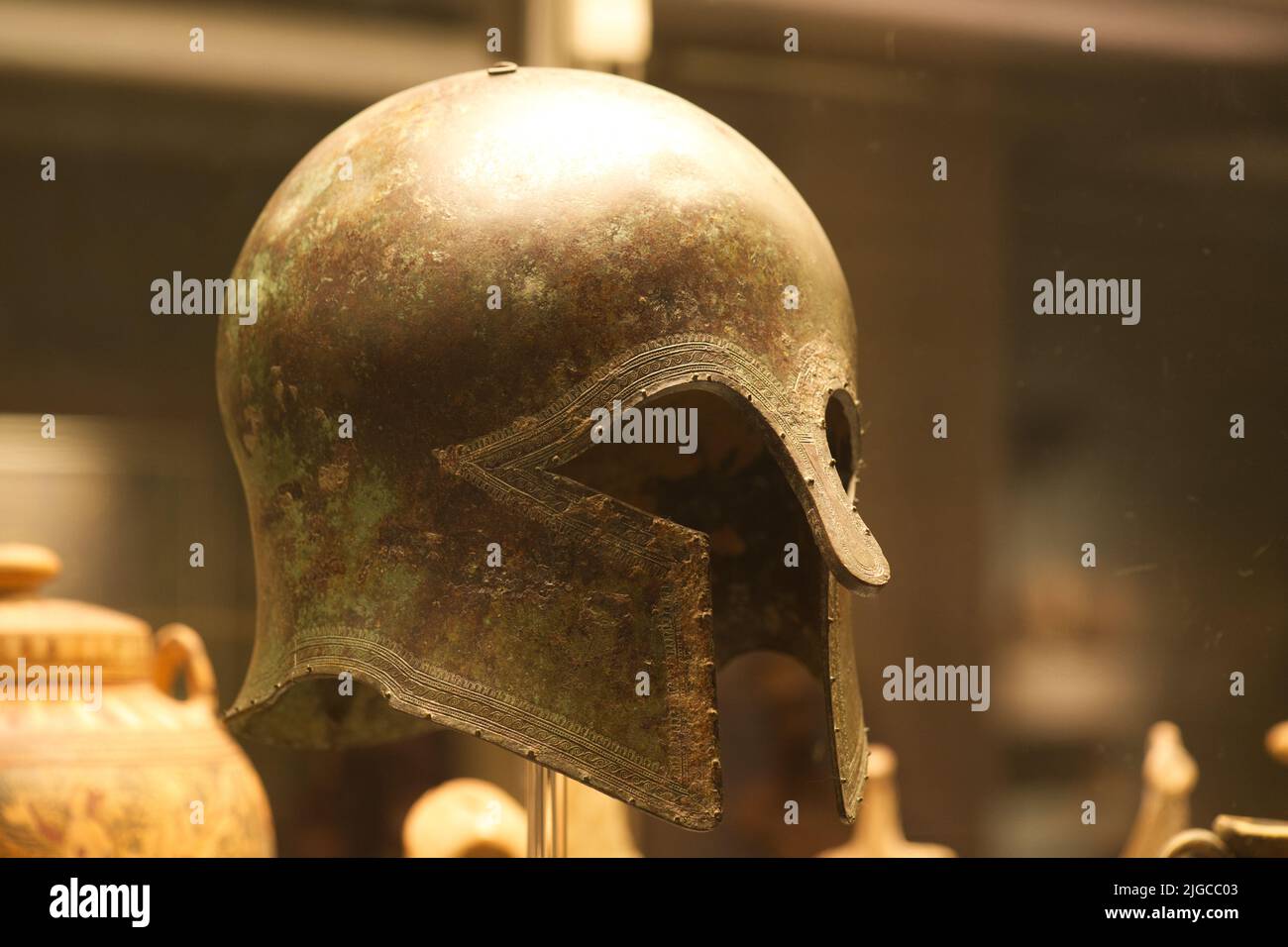 Ancient greek museum armour hi-res stock photography and images - Alamy