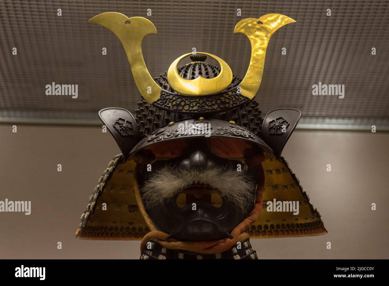 Samurai armour at the British Museum Stock Photo - Alamy