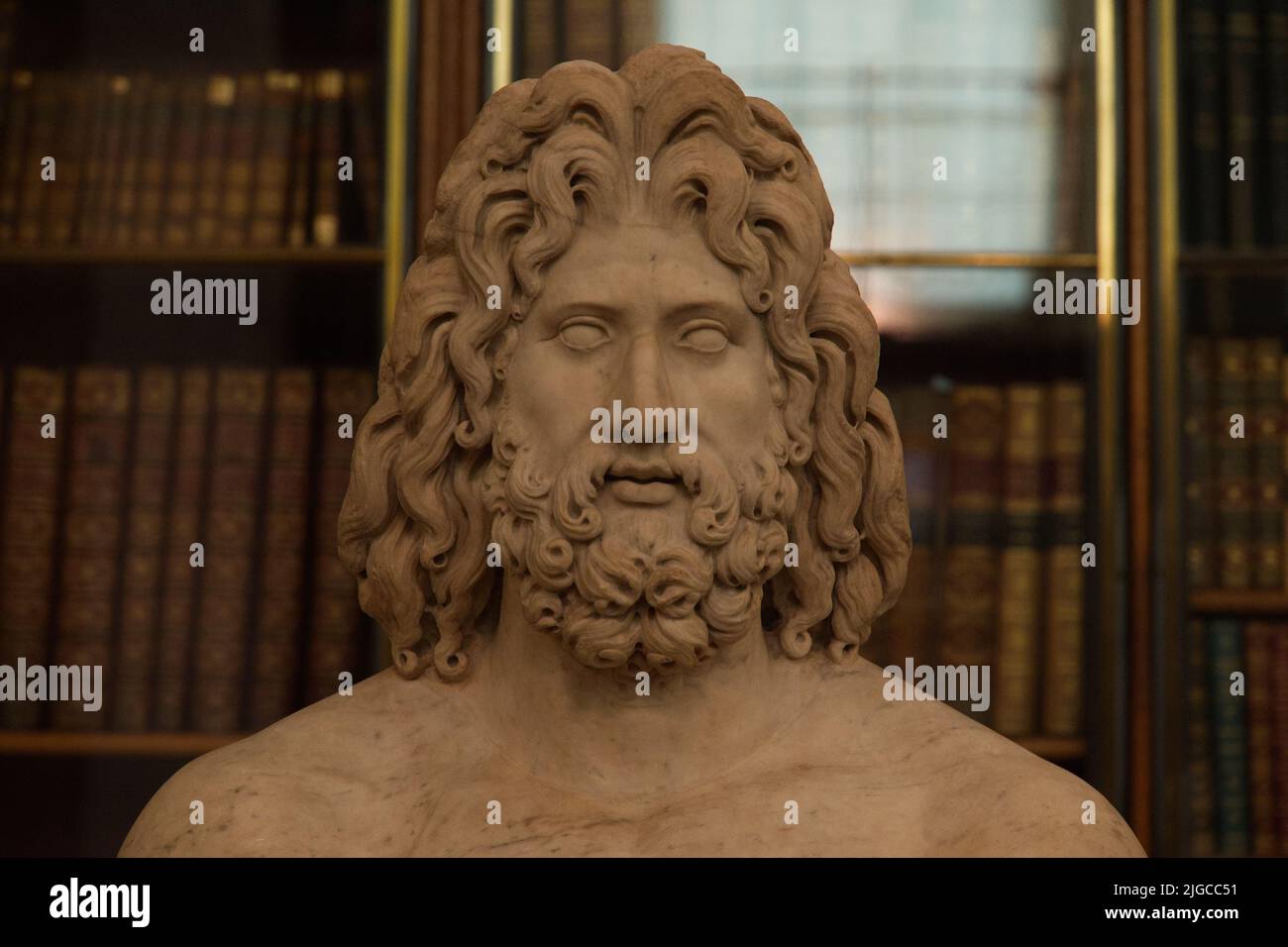 Zeus statue at the British Museum Stock Photo - Alamy