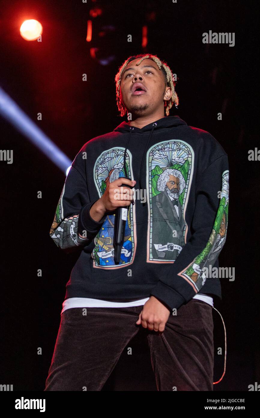 Rapper Cordae (Cordae Dunston) at Summerfest Music Festival on July 8 ...