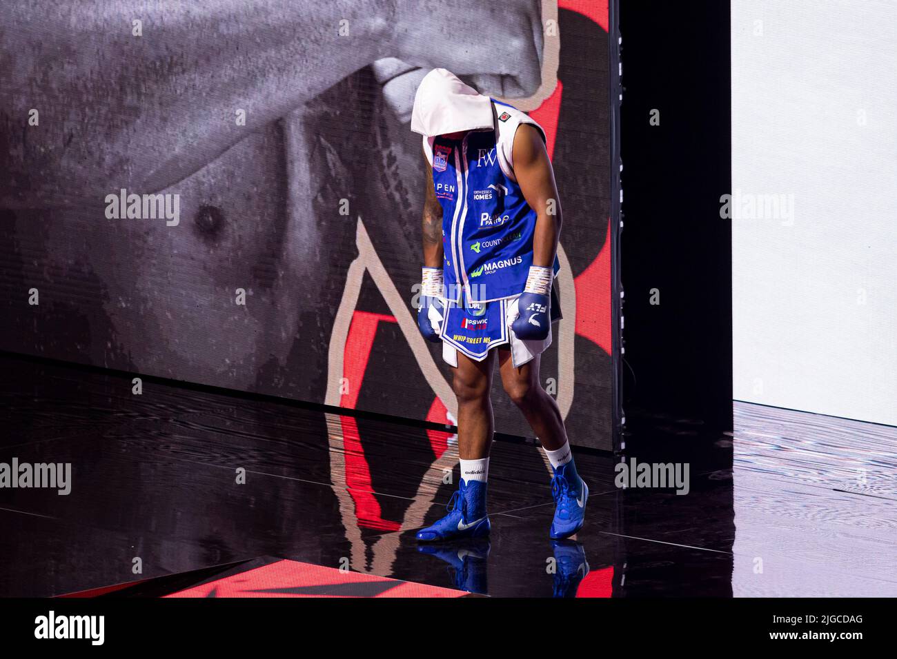 LONDON, UNITED KINGDOM. 09th Jul, 2022. Fabio Wardley vs Kingsley Ibeh ...