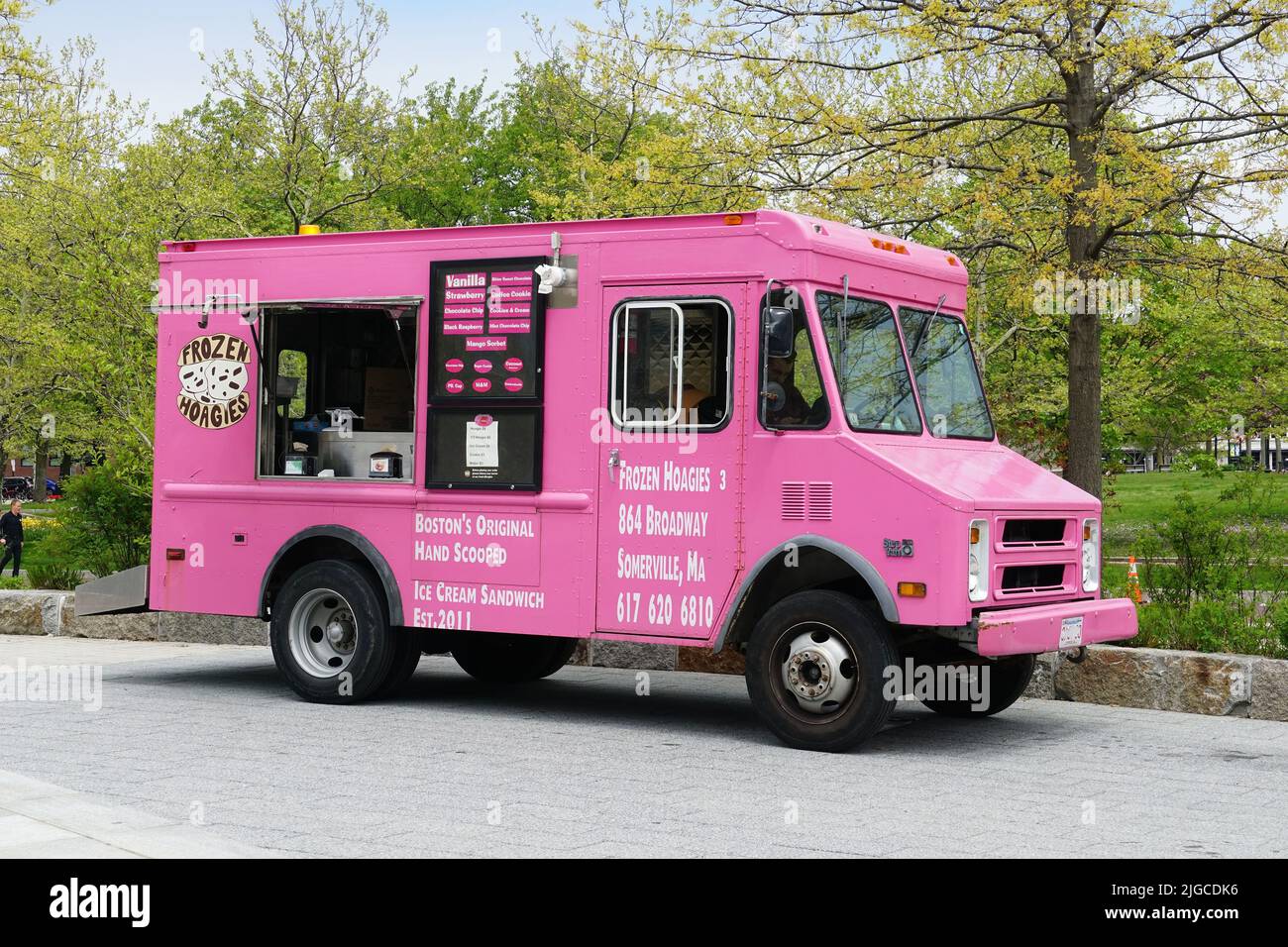 Boston ice cream truck hi-res stock photography and images - Alamy