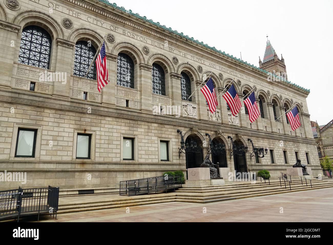 Mckim building boston public hi-res stock photography and images - Alamy