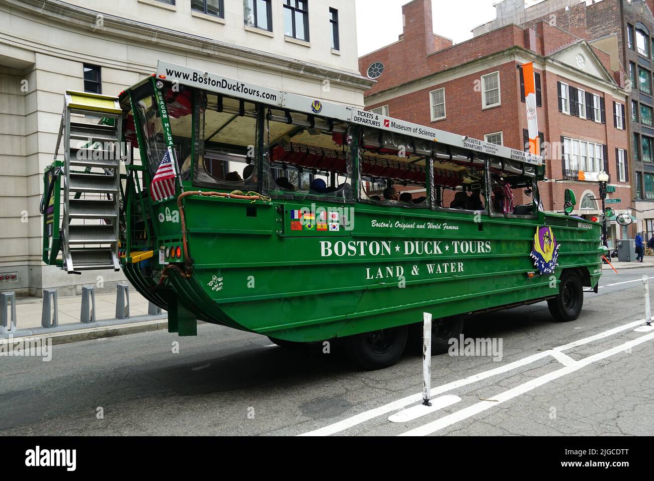duck tours, Boston, Massachusetts, USA, North America Stock Photo - Alamy