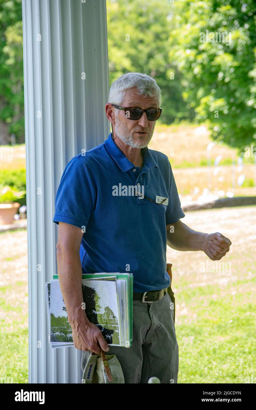 John Hay Estate at The Fells on Lake Sunapee, NH. Home of diplomat and ...