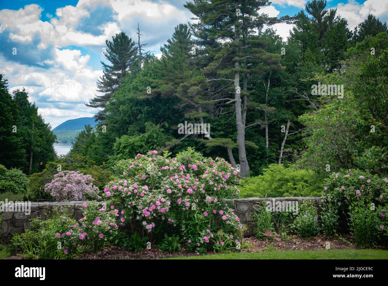 John Hay Estate at The Fells on Lake Sunapee, NH. Home of diplomat and ...