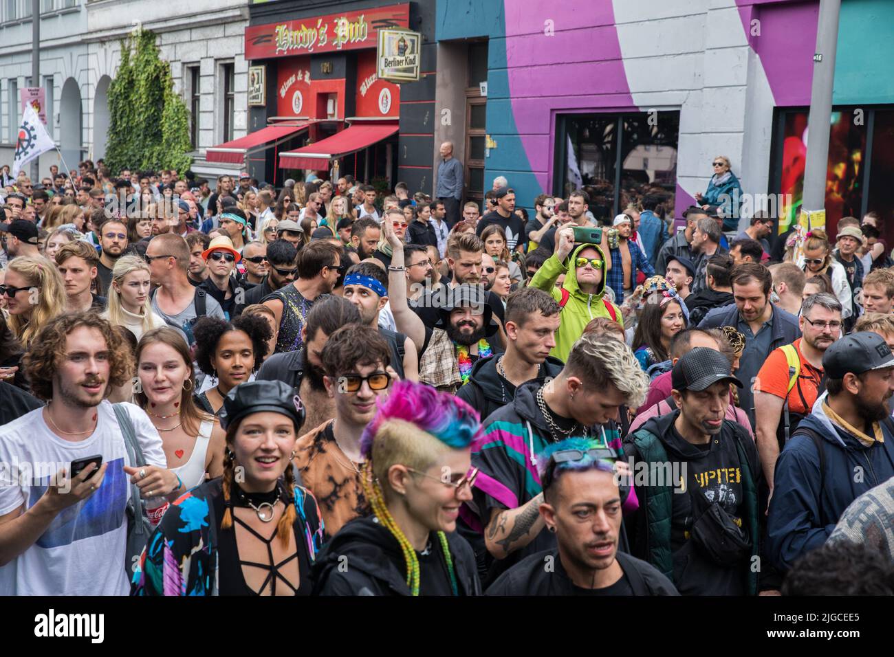 Techno demo hi-res stock photography and images - Alamy