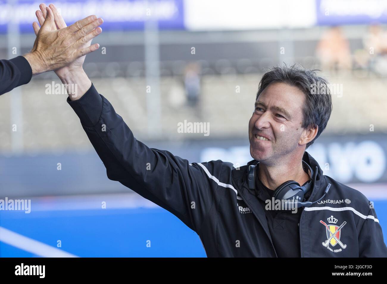 AMSTERDAM - Coach Raoul Ehren during the match between Belgium and ...