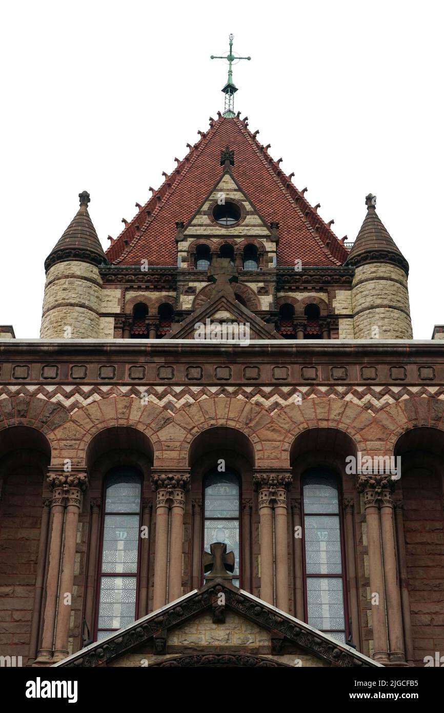 Trinity Church, Boston, Massachusetts, USA, North America, U.S ...