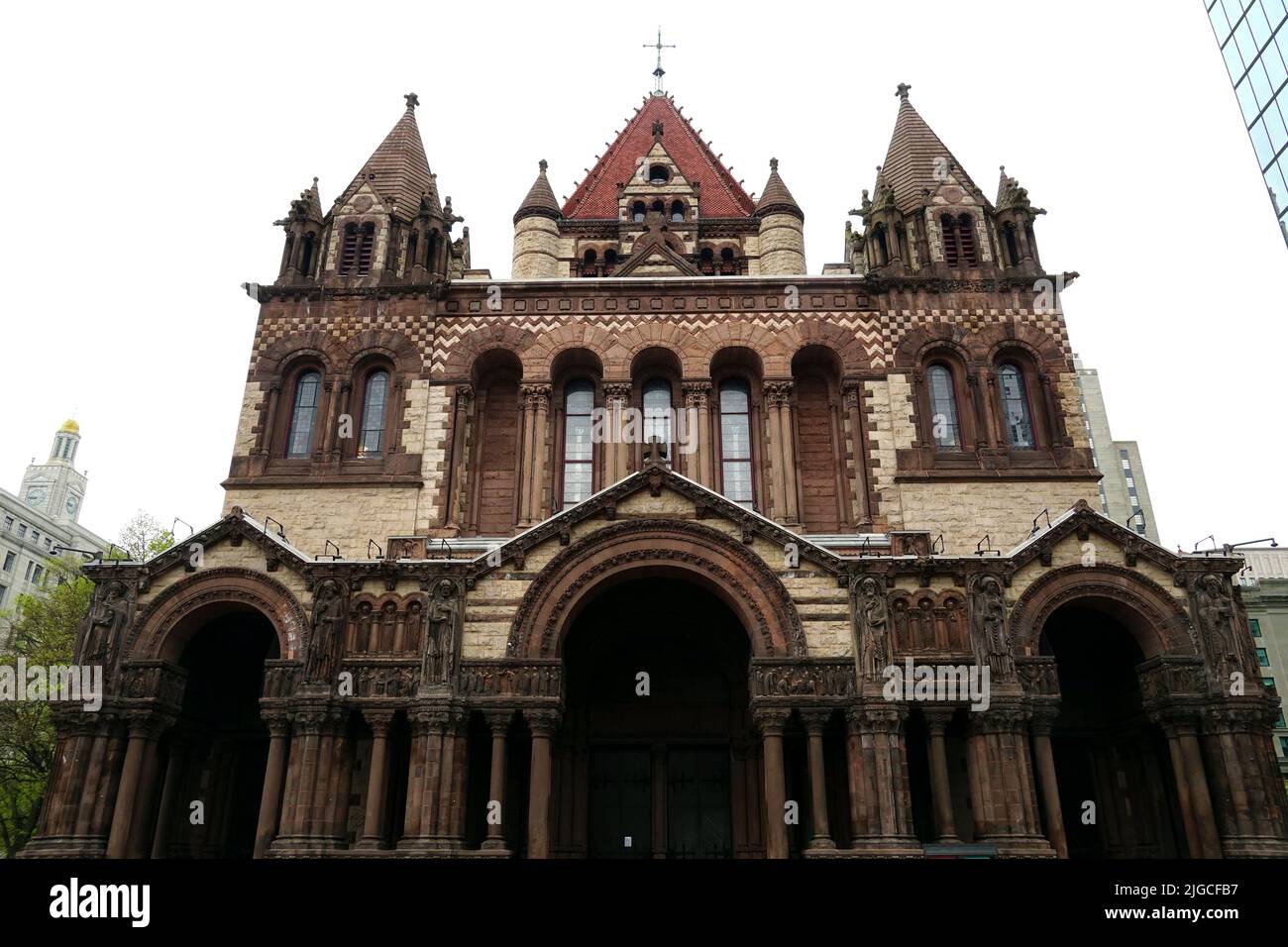 Trinity Church, Boston, Massachusetts, USA, North America, U.S ...