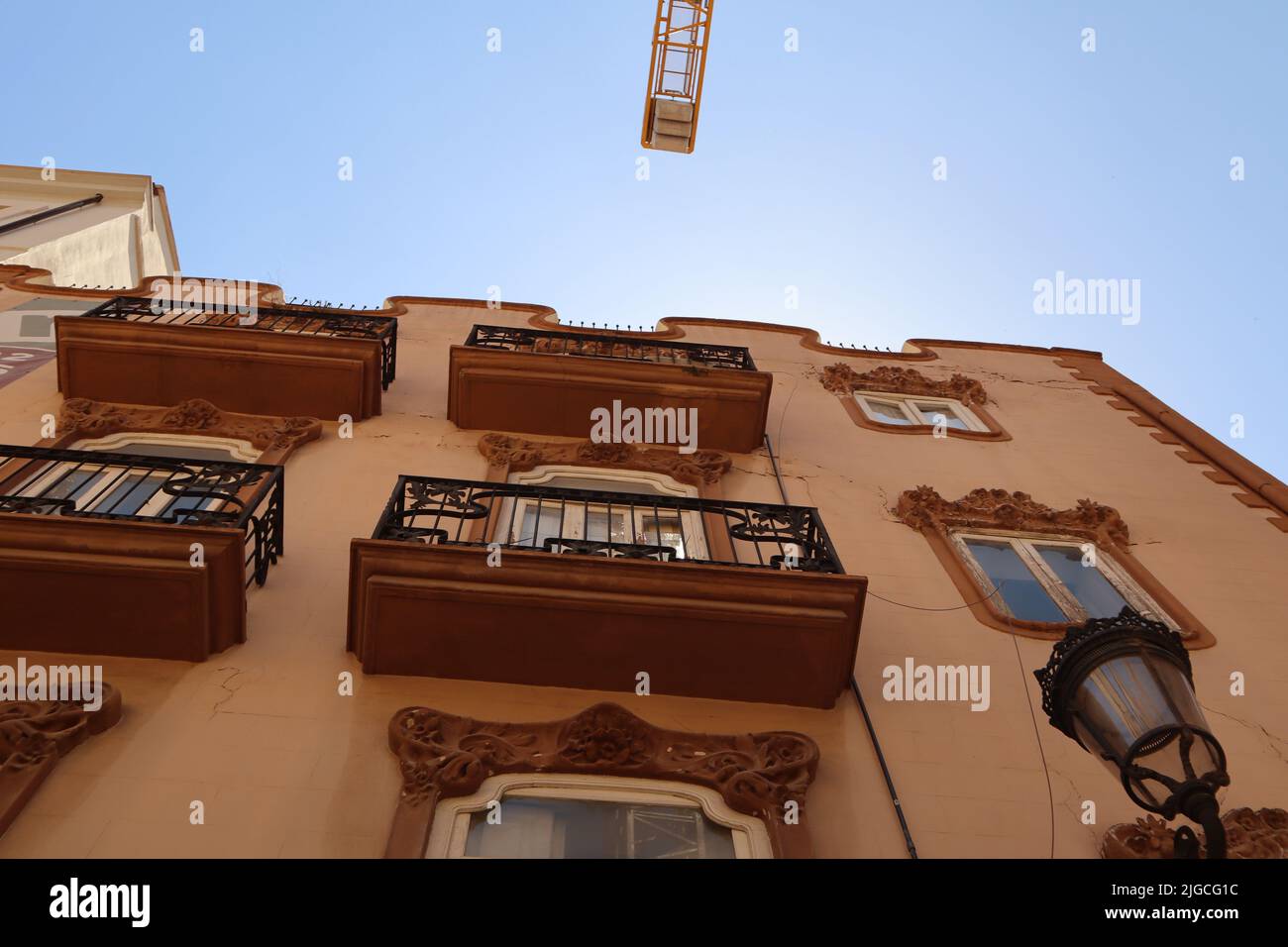old beautiful buildings in spain Stock Photo - Alamy
