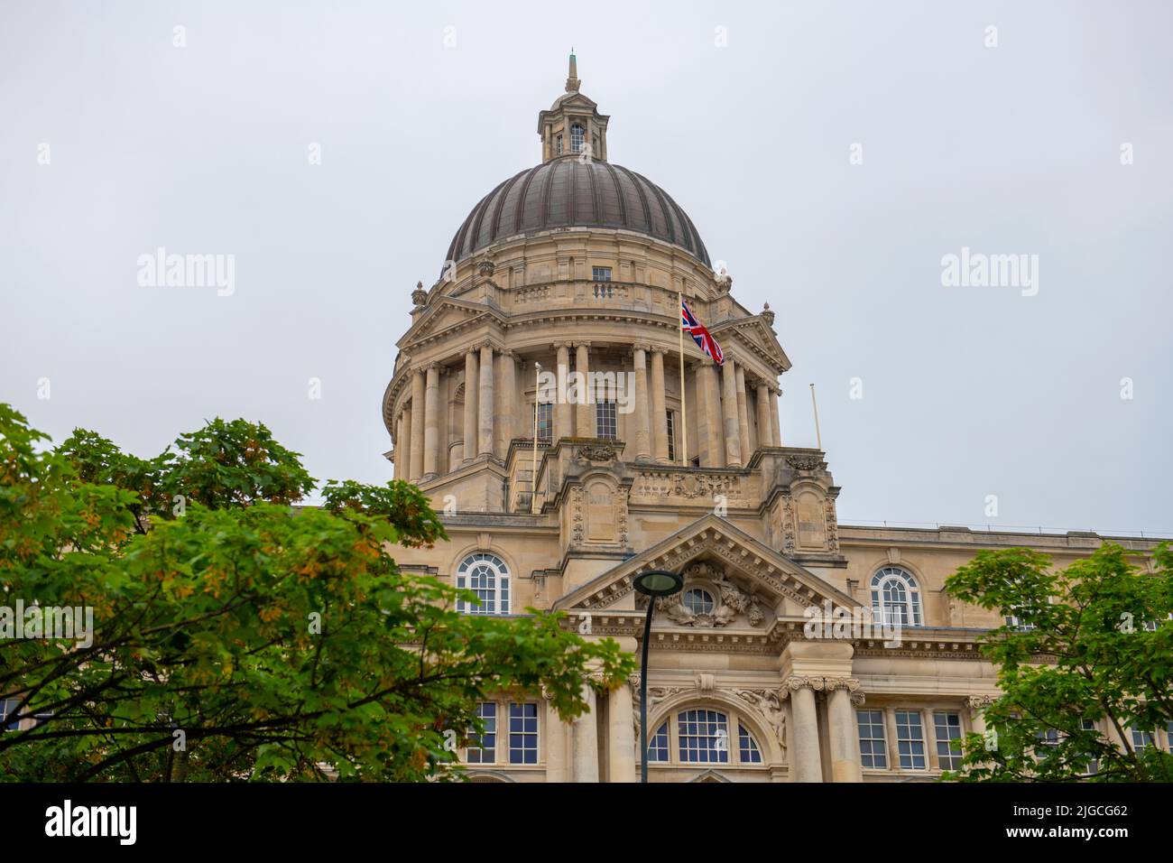 Port of Liverpool Building was built in 1907 on Pier Head in Liverpool ...