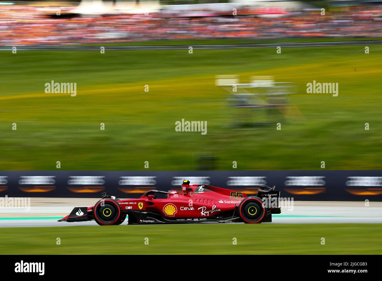 #55 Carlos Sainz, Scuderia Ferrari during the Austrian GP, 6-10 July ...