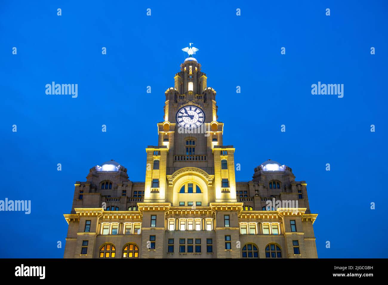 Royal Liver Building was built in 1911 on Pier Head in Liverpool ...