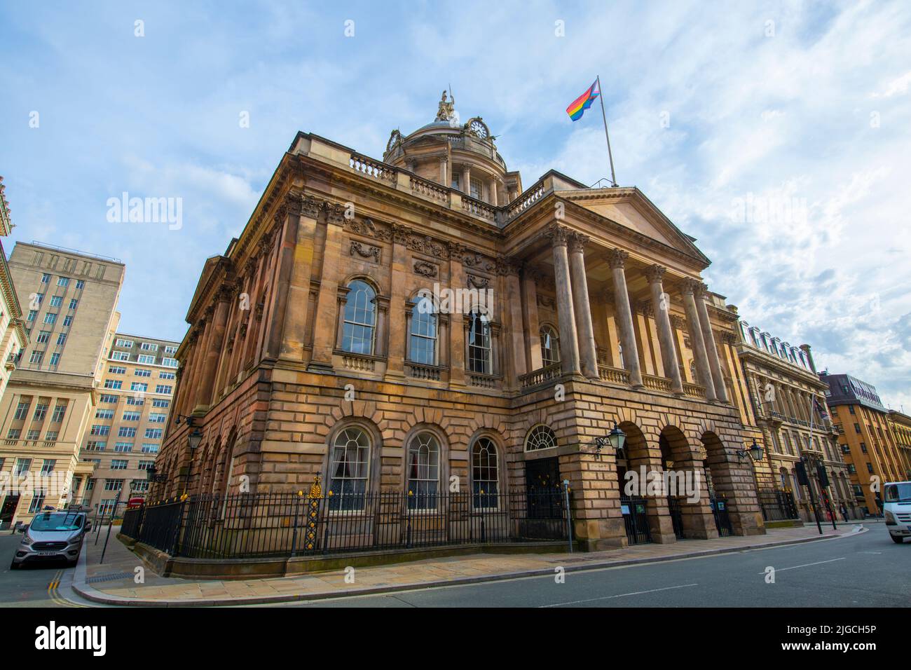 Liverpool Town Hall is a Georgian style building built in 1802 on High ...