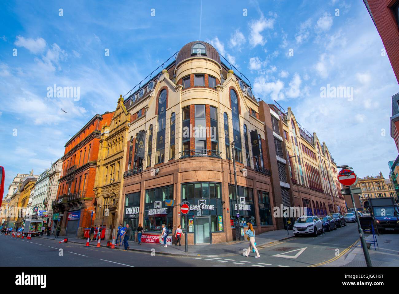 Historic commercial building at 51 Dale Street in city center of ...