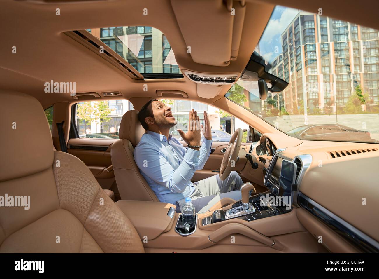 Rejoice overjoyed hi-res stock photography and images - Alamy