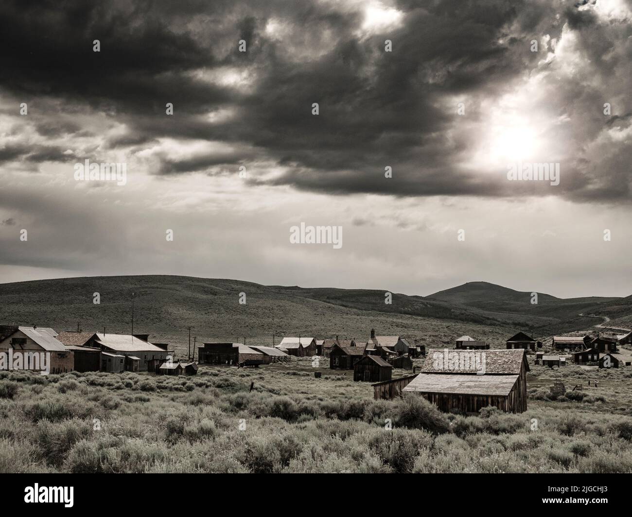 The Bodie State Historic Park in California, USA Stock Photo - Alamy
