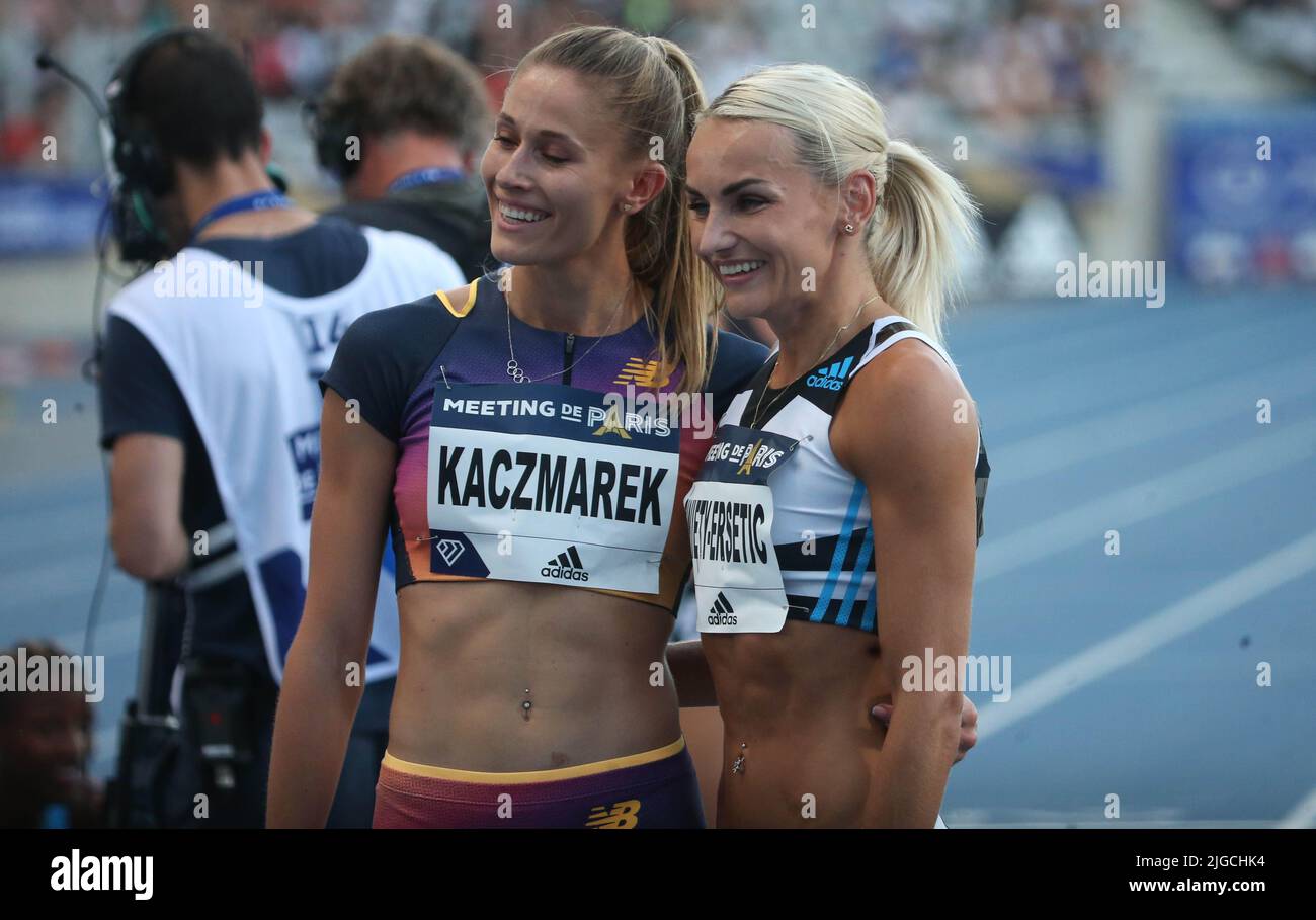 Natalia Kaczmarek and SWIETY-ERSETIC, Justyna of Poland a 400 M Women ...