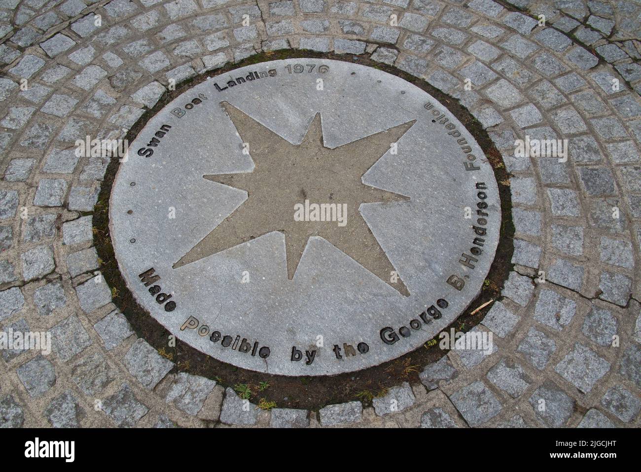 Swan Boat Landing sign located in Boston Public Gardens near the Swan ...