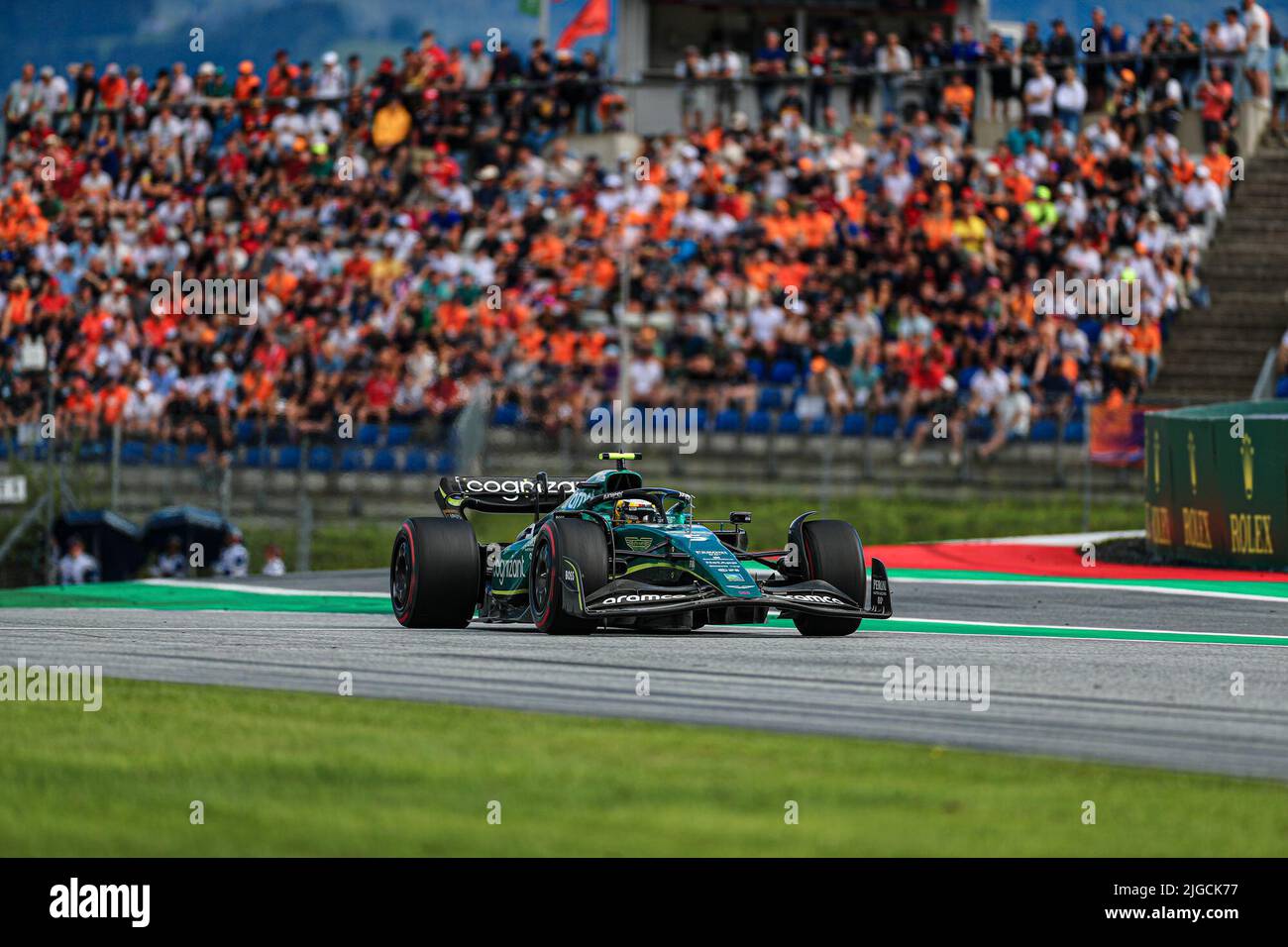 Sebastian Vettel (GER) Aston Martin AMR22 during the Formula 1 ...