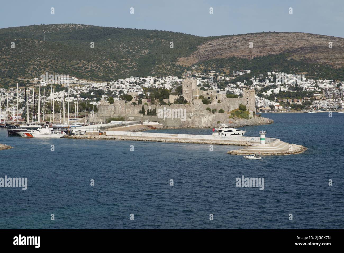 Bodrum Castle in Bodrum Town, Mugla, Turkey Stock Photo - Alamy