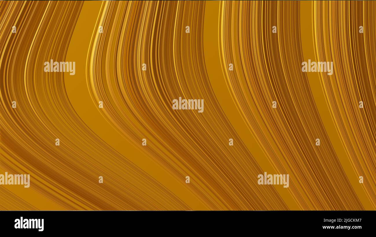 Abstract design on golden background 2d rendering Stock Photo - Alamy