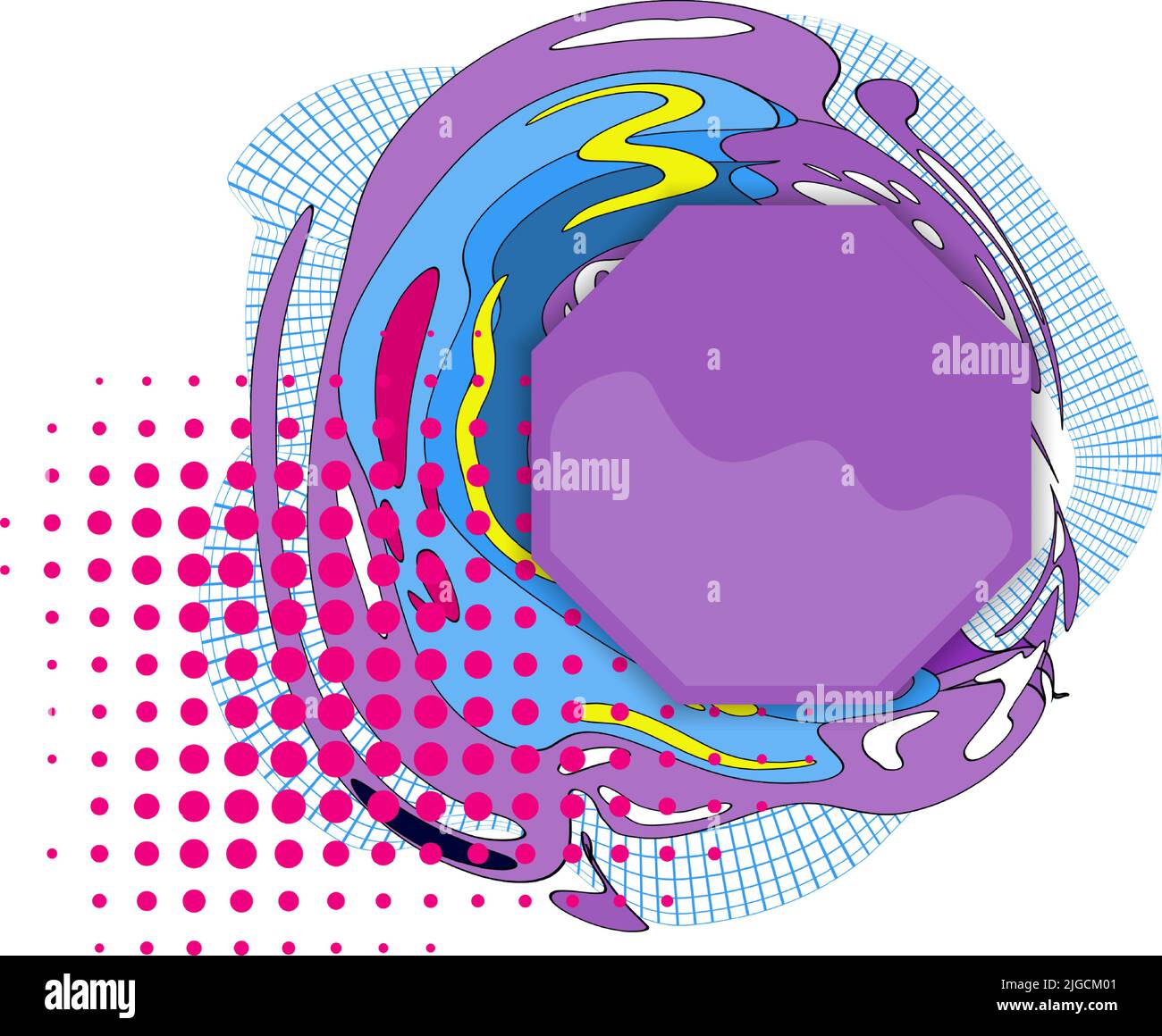 Color Liquid Wave flow frame. Abstract colorful shape Stock Vector Image & Art - Alamy