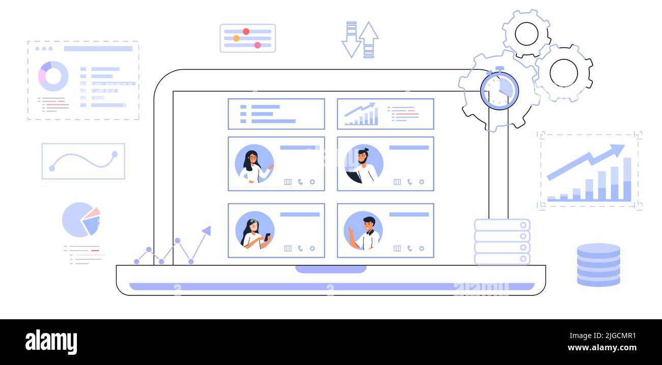 HRIS Human Resources Information System acronym HR web business office ...