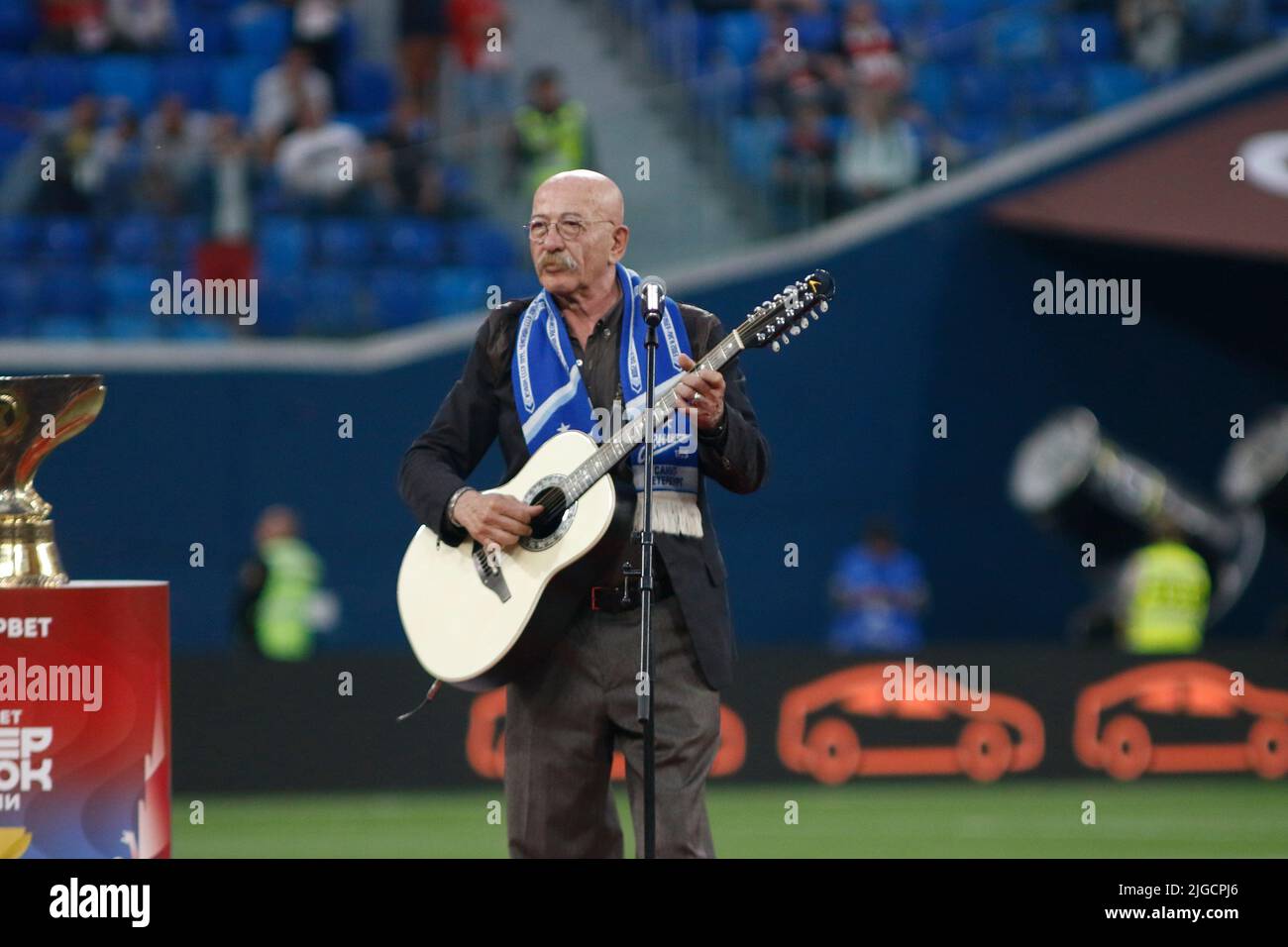 Saint Petersburg, Russia,9july 2022: Football. Super Cup 2022. Zenit FC ...