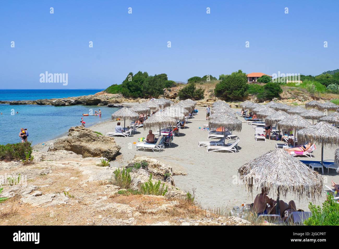 simple and undemanding beauty offer very beautiful beaches. Agia Marina ...