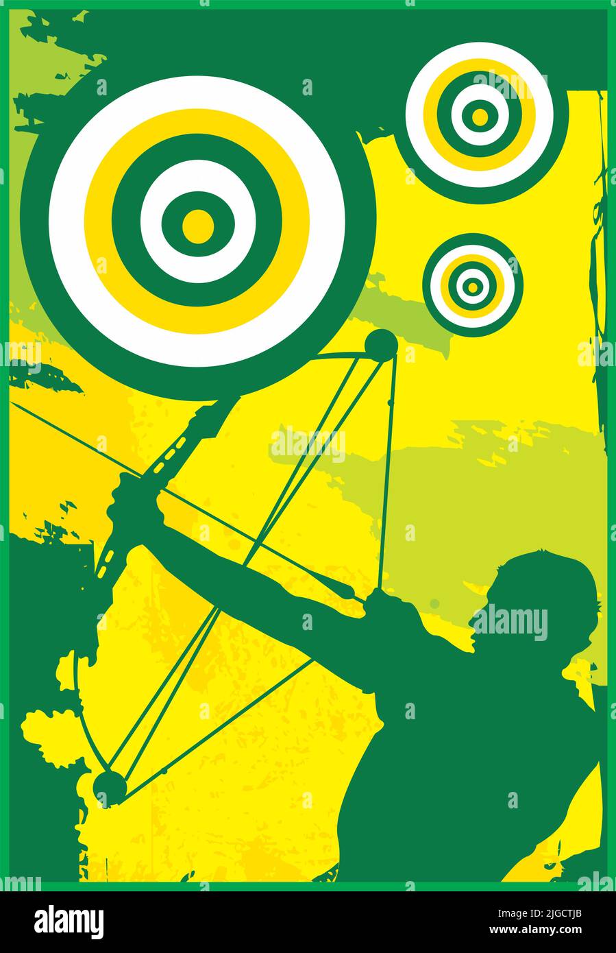 Green archer Stock Vector Images - Alamy