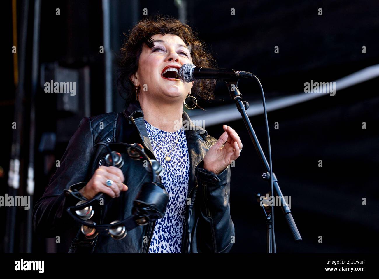 Edinburgh, UK. 09th July, 2022. Deacon Blue Perform at Edinburgh Castle ...