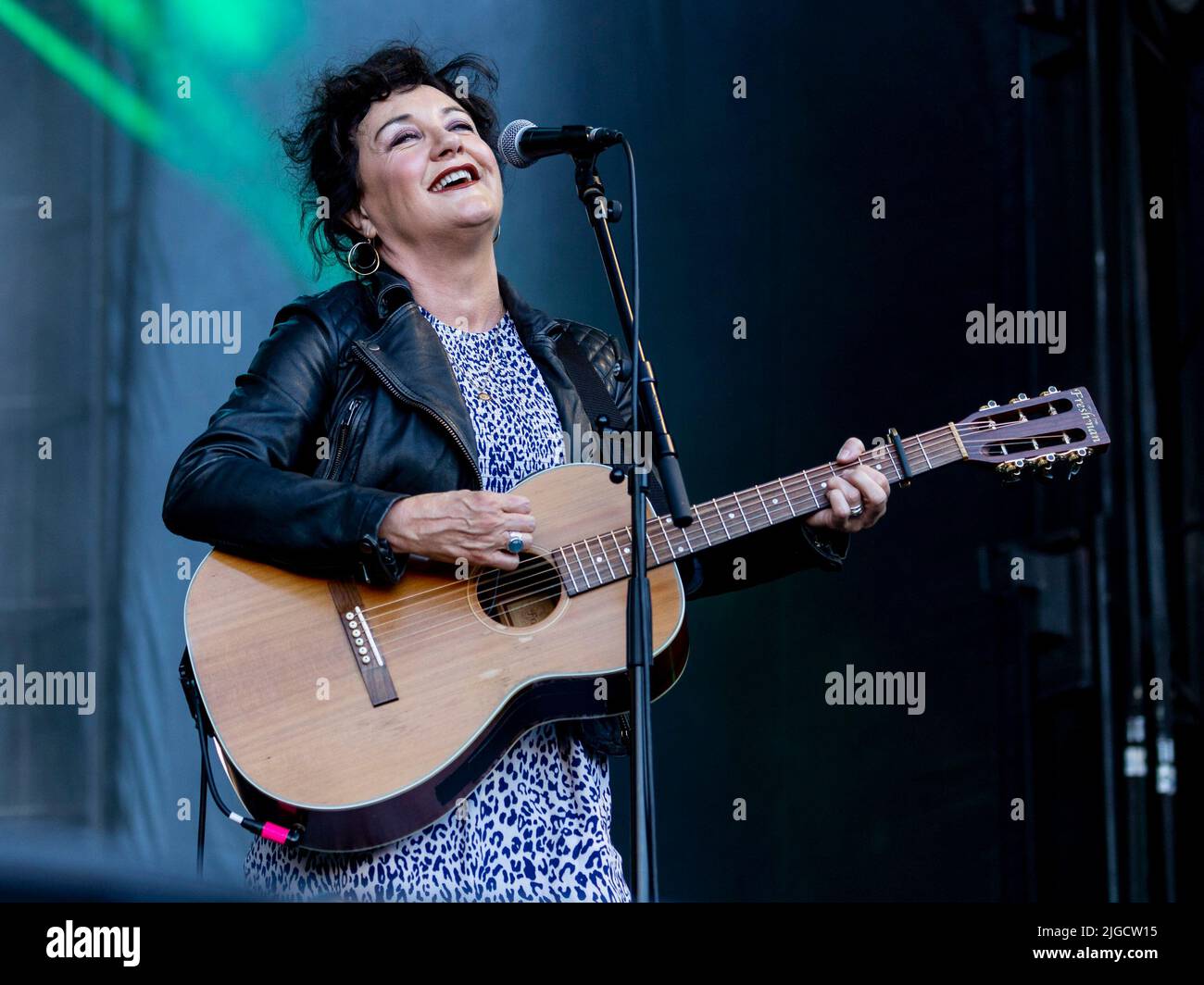 Edinburgh, UK. 09th July, 2022. Deacon Blue Perform at Edinburgh Castle ...