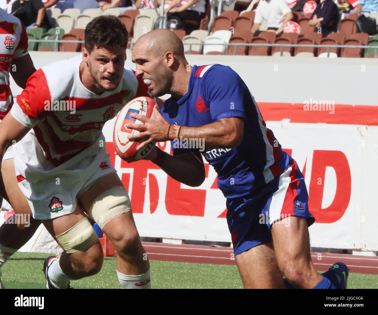 Rugby number 9 scrum hi-res stock photography and images - Alamy