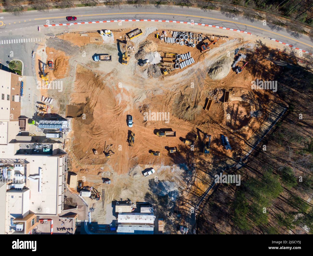 Raleigh north carolina aerial hi-res stock photography and images - Alamy