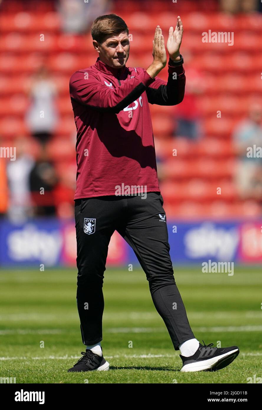 Steven Gerrard Celebrating 2022