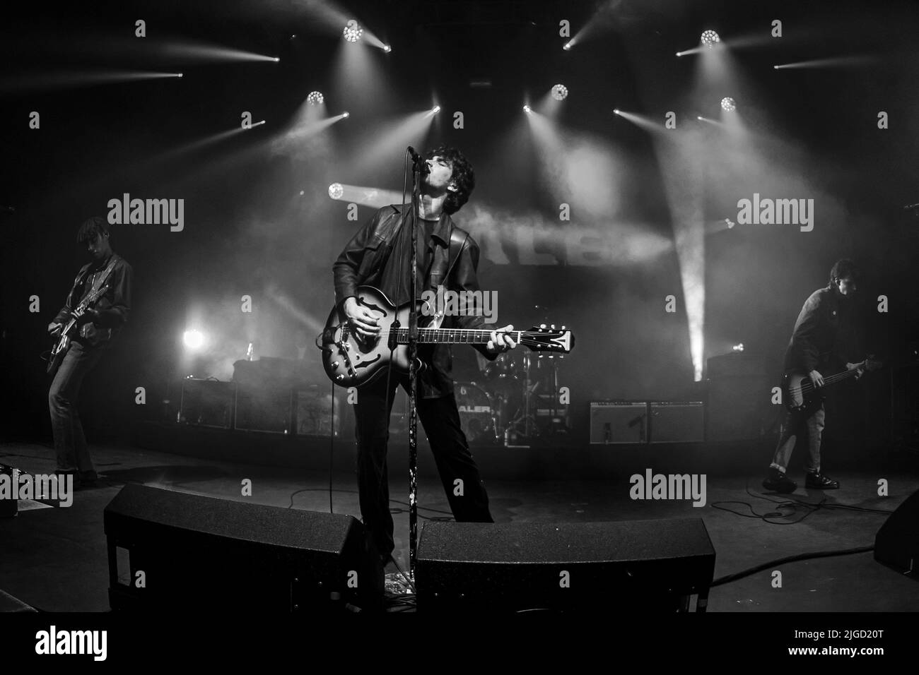 LONDON, ENGLAND: Inhaler perform on stage at the Kentish Town Forum ...