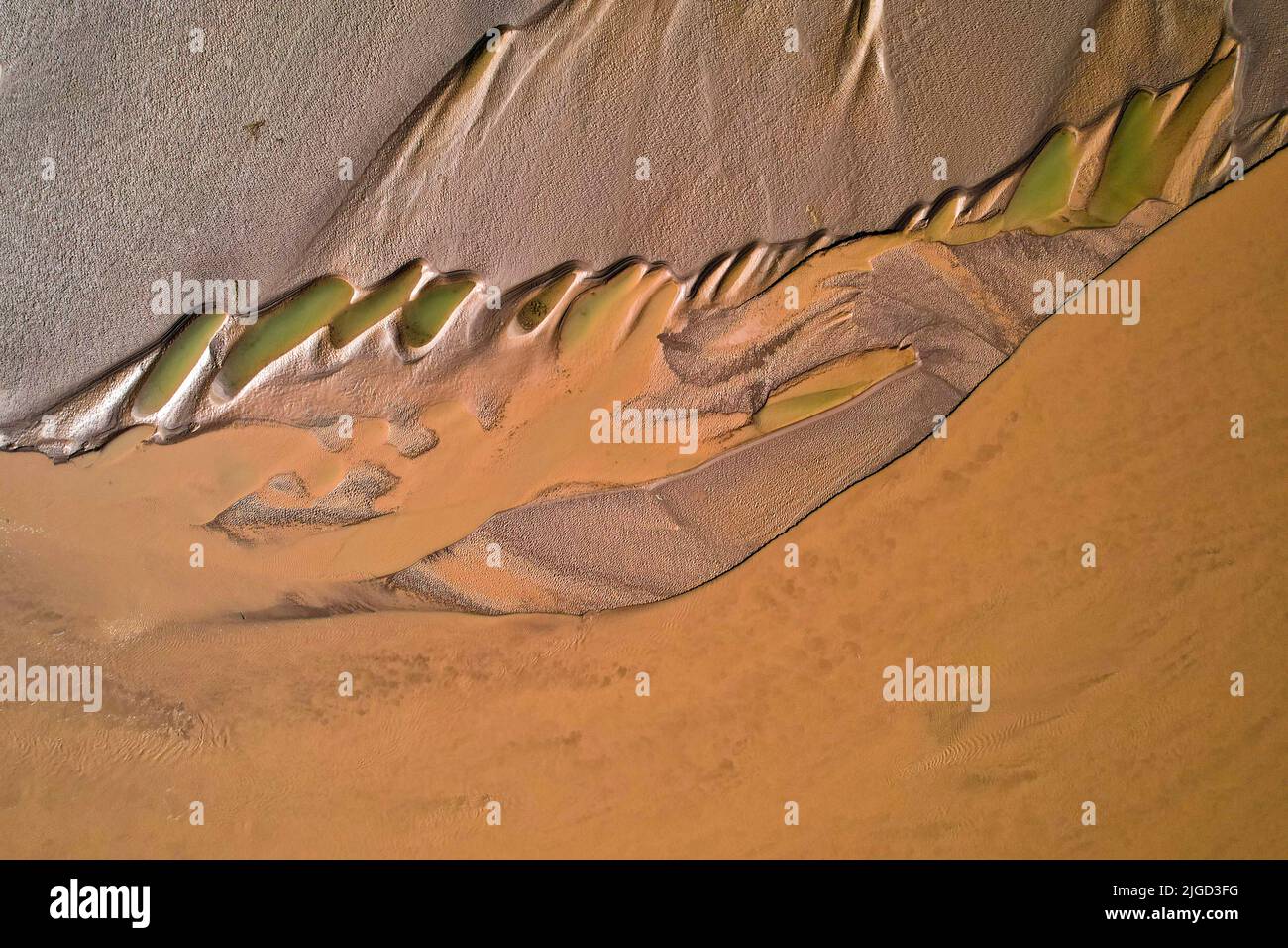 YUNCHENG, CHINA - JULY 9, 2022 - An aerial shot shows the beautiful ...