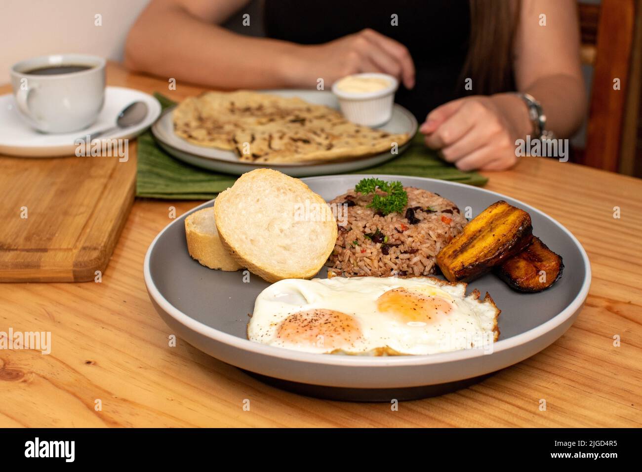 Traditional breakfast eggs hi-res stock photography and images - Alamy