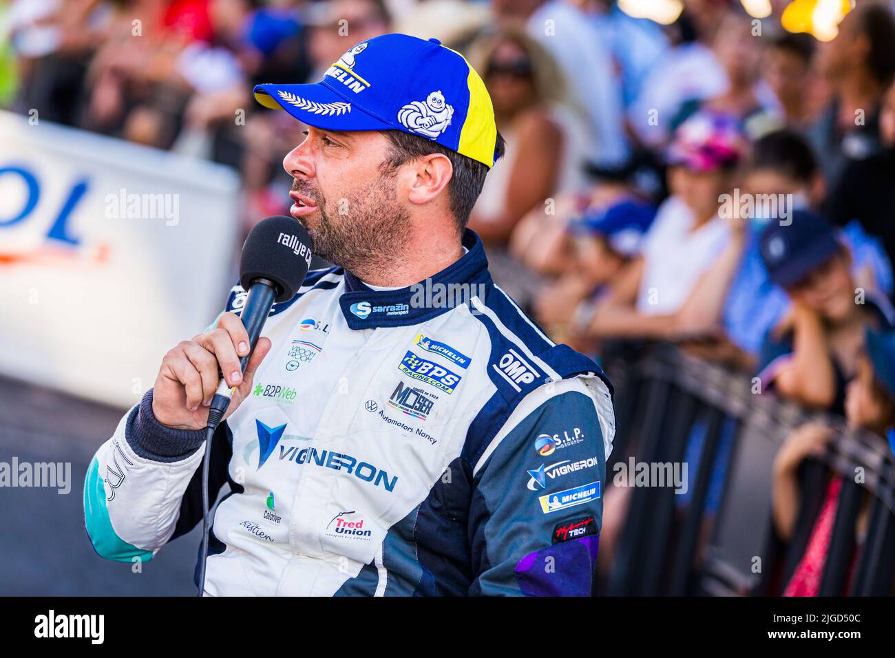 GIORDANO Quentin, PARENT Kevin, Volkswagen Polo GTI, portrait during ...