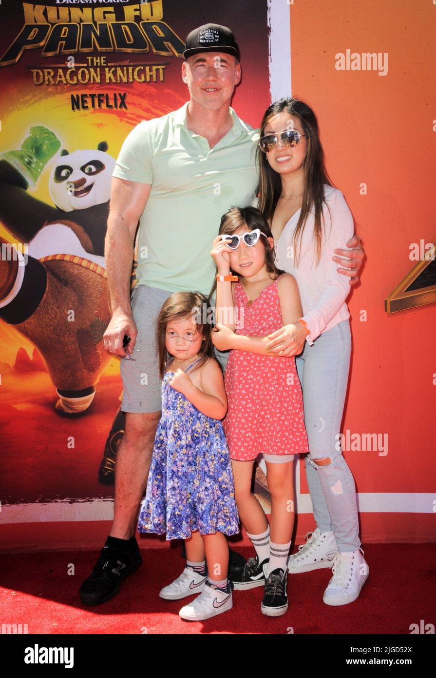 Los Angeles, CA. 9th July, 2022. Kevin Durand, family at arrivals for ...