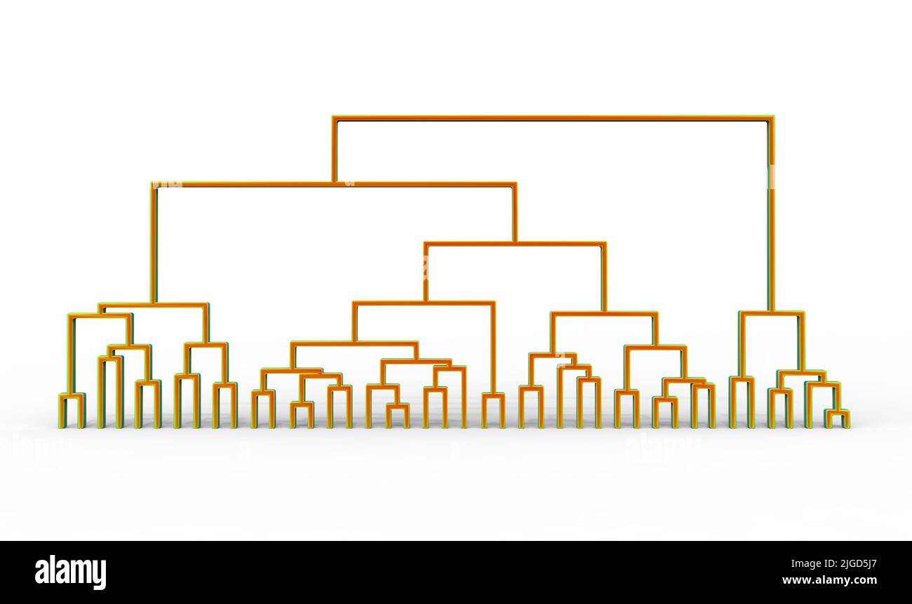 Phylogenetic tree illustration hi-res stock photography and images - Alamy