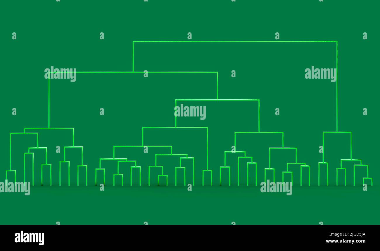 Phylogenetic tree illustration hi-res stock photography and images - Alamy