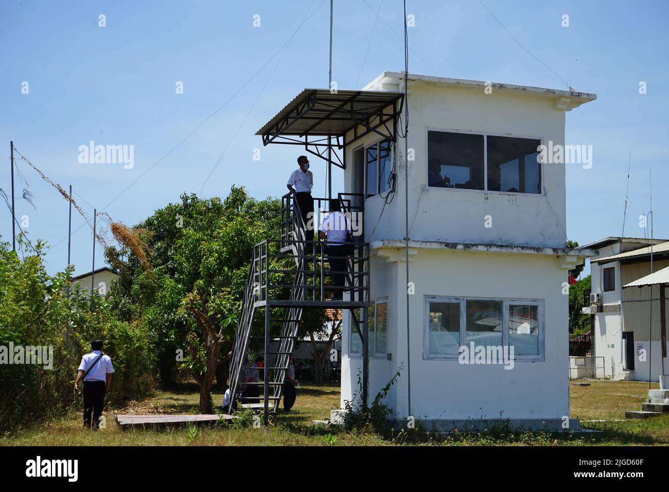 Air traffic control tower small airport hi-res stock photography and ...