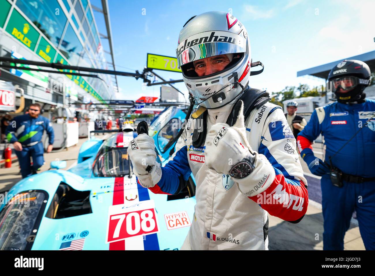 DUMAS Romain (fra), Glickenhaus Racing, Glickenhaus 007 LMH, portrait ...