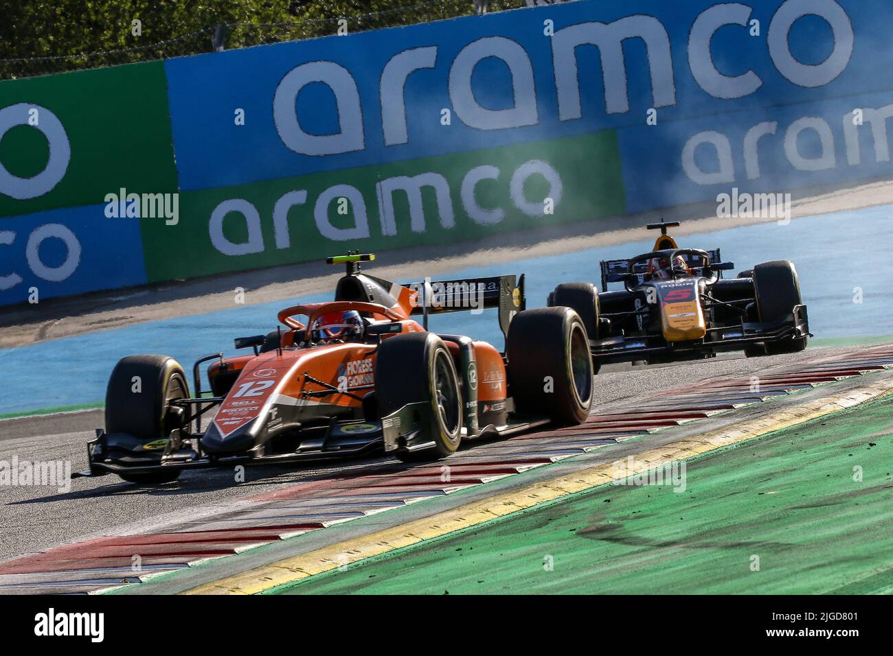 12 Novalak Clement (fra), MP Motorsport, Dallara F2, action during the ...
