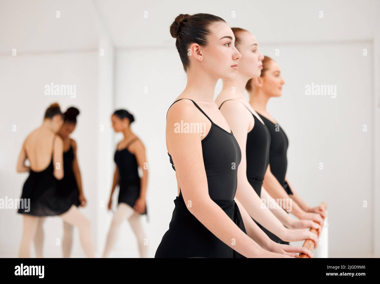 They always did the best they could. a group of ballet dancers ...