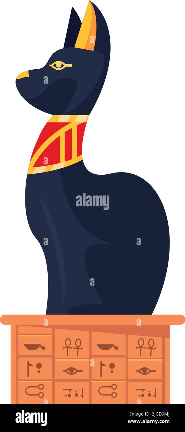 egyptian culture bastet Stock Vector Image & Art - Alamy