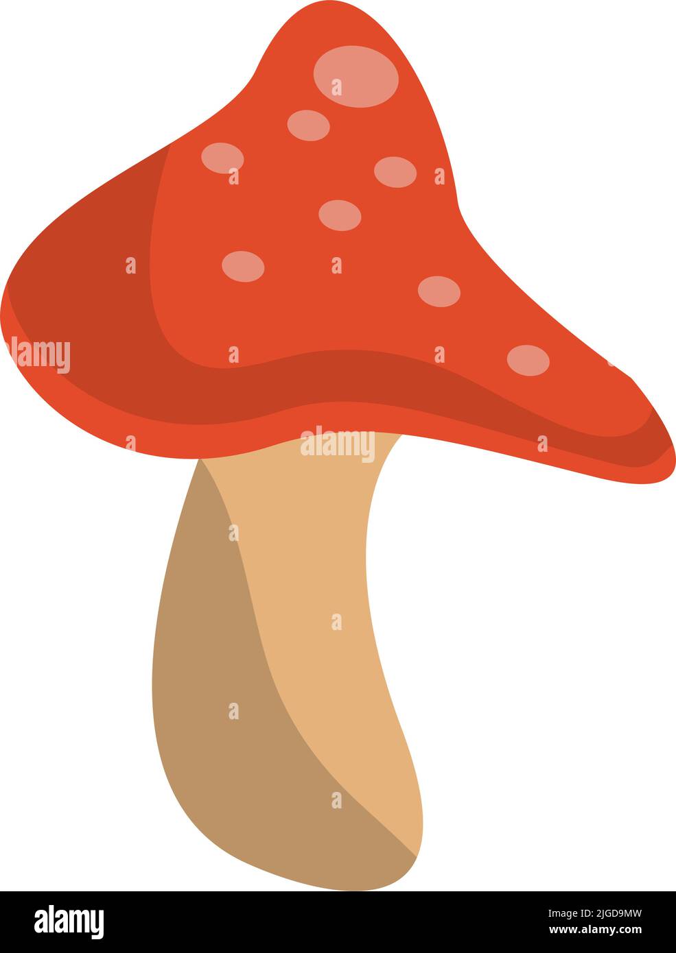 red fungus garden Stock Vector Image & Art - Alamy